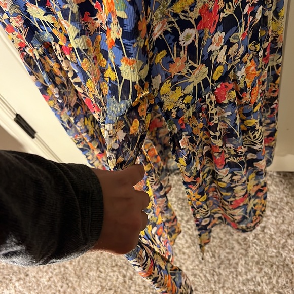 ECI | Dresses | Eci New York Maxi Floral Sleeveless Dress With Slip ...